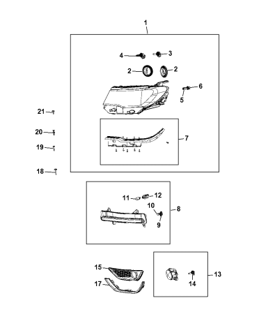 6508680AA - Genuine Mopar SCREW-HEXAGON HEAD