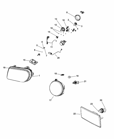 L0003157AK - Genuine Mopar BULB-PARK AND TURN