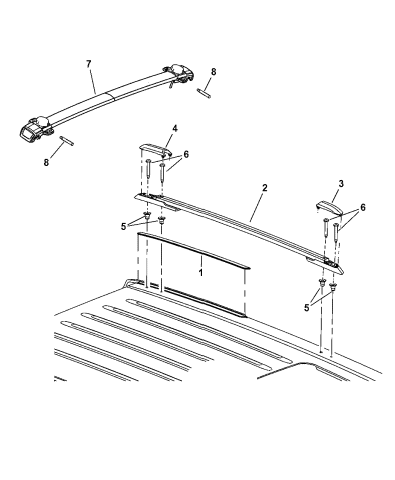 Roof Rack - 2007 Jeep Grand Cherokee