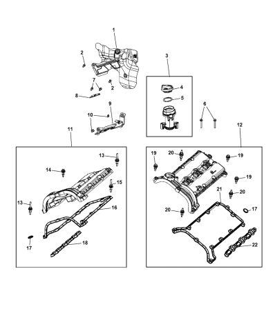 68148333AA - Genuine Mopar ORING-Fuel INJECTOR