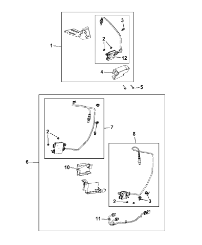 68146138AC - Genuine Mopar SENSOR-NITROGEN OXIDE