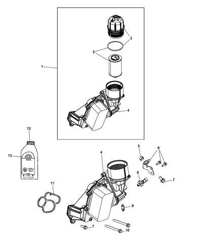 68001332PB - Genuine Mopar OIL-5W40