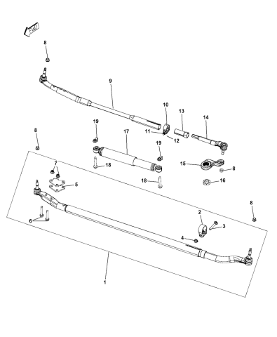 Steering Linkage - 2019 Ram 2500