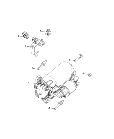 Starter - 2018 Jeep Compass