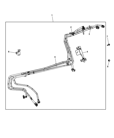 Fuel Line - 2014 Jeep Wrangler