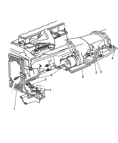 52028732AC - Genuine Mopar Tube-Oil Cooler