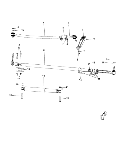 Steering Linkage - 2019 Ram 5500