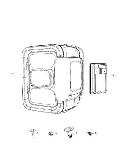 68416989AC - Genuine Mopar Blind Spot Detection