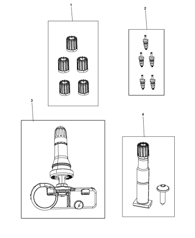 Tire Pressure Monitor System - 2019 Ram 1500 Classic