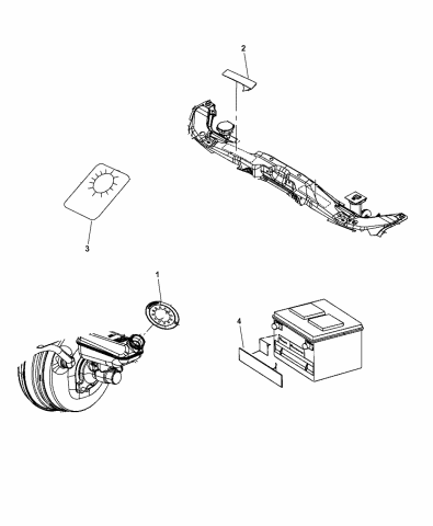 Engine Compartment - 2013 Chrysler 200