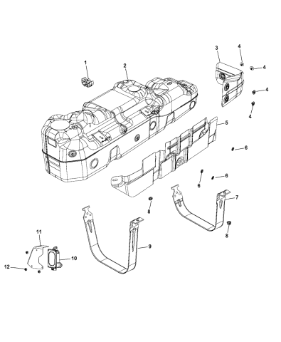 Fuel Tank - 2014 Ram 1500