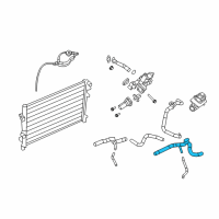 5058446AH - Genuine Mopar Hose-Radiator Inlet