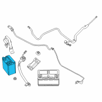 BBAUX101AA - Genuine Mopar Battery-Storage