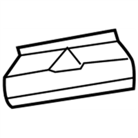 6036729AA - Genuine Mopar CLIP-FASCIA