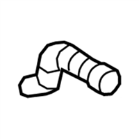 68192082AA - Genuine Mopar Hose-Jumper