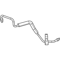 4892382AB - Genuine Mopar HOSE-OIL COOLER OUTLET
