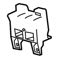 68223484AA - Genuine Mopar REINFORCE-GRILLE