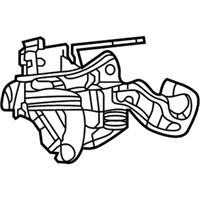 5057506AF - Genuine Mopar Bracket-GEARSHIFT