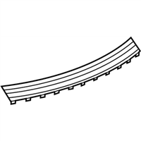 68111633AB - Genuine Mopar STEP PAD-REAR FASCIA