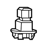 68269094AB - Genuine Mopar STOP/BUMP-Hood