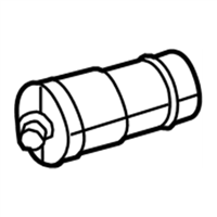 4627332AB - Genuine Mopar Filter-Fuel Vapor CANISTER