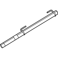 55398268AH - Genuine Mopar Exhaust Extension Pipe