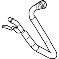 52014627AB - Genuine Mopar Hose-Heater Return