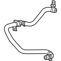 68212617AB - Genuine Mopar Hose-Radiator Vent Line