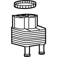 5037523AB - Genuine Mopar COOLER-ENGINE OIL