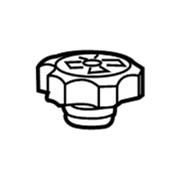 68249136AA - Genuine Mopar Coolant Recovery Bottle Cap