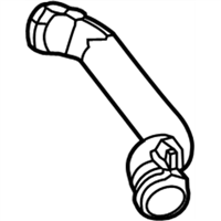 52014953AG - Genuine Mopar Hose-Radiator Outlet