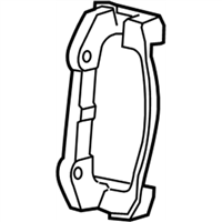 68052371AB - Genuine Mopar Adapter-Disc Brake CALIPER