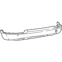 5UP46RXFAC - Genuine Mopar FASCIA-REAR LOWER