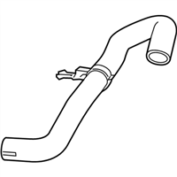 55038026AJ - Genuine Mopar Hose-Radiator Inlet