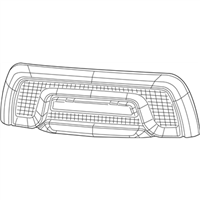 6CY79RXFAA - Genuine Mopar GRILLE-RADIATOR