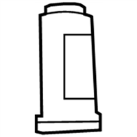 68321481AA - Genuine Mopar Seal-Vapor CANISTER