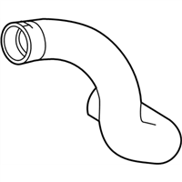 55038006AE - Genuine Mopar HOSE-CHARGE AIR COOLER