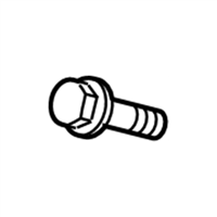 6502818 - Genuine Mopar BOLT-HEXAGON FLANGE HEAD
