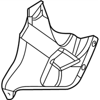68251640AB - Genuine Mopar SHIELD-WHEELHOUSE