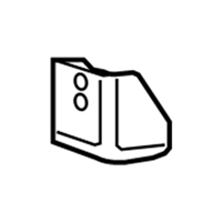 68048927AB - Genuine Mopar REINFMNT-RAIL FRONT