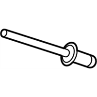 6504737 - Genuine Mopar RIVET-Plastic