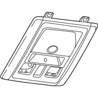5SK70BD1AA - Genuine Mopar Housing-Overhead Console