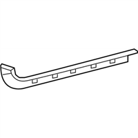 57010288AD - Genuine Mopar Bracket-FASCIA Support