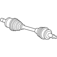 4578601AA - Genuine Mopar Axle Shaft-Cv Joint Half Shaft Left