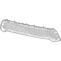 68307807AA - Genuine Mopar Grille-Texture