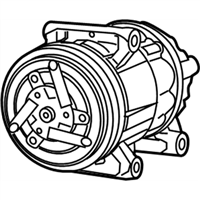 68245073AA - Genuine Mopar COMPRESSO-Air Conditioning