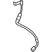 68171943AF - Genuine Mopar Hose-Brake