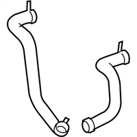 5005316AB - Genuine Mopar HOSE-RADIATOR INLET