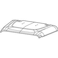 68281949AB - Genuine Mopar Hood Panel