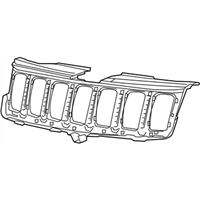 68258419AC - Genuine Mopar Grille-Radiator